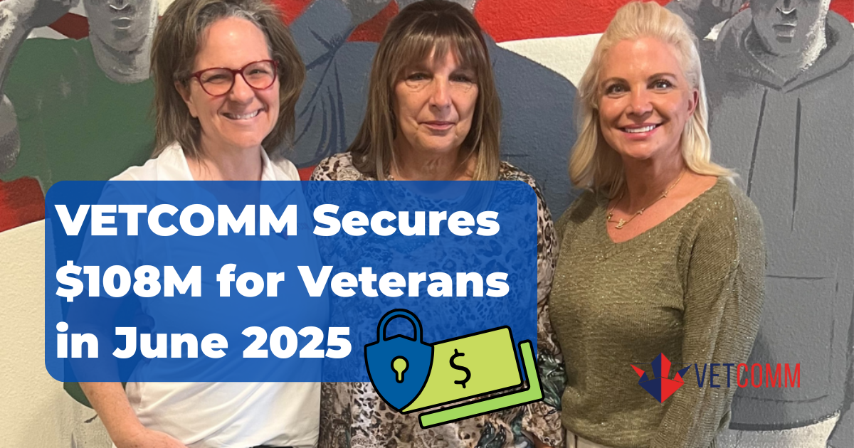 VETCOMM US Secures $108M for Veterans in June 2025